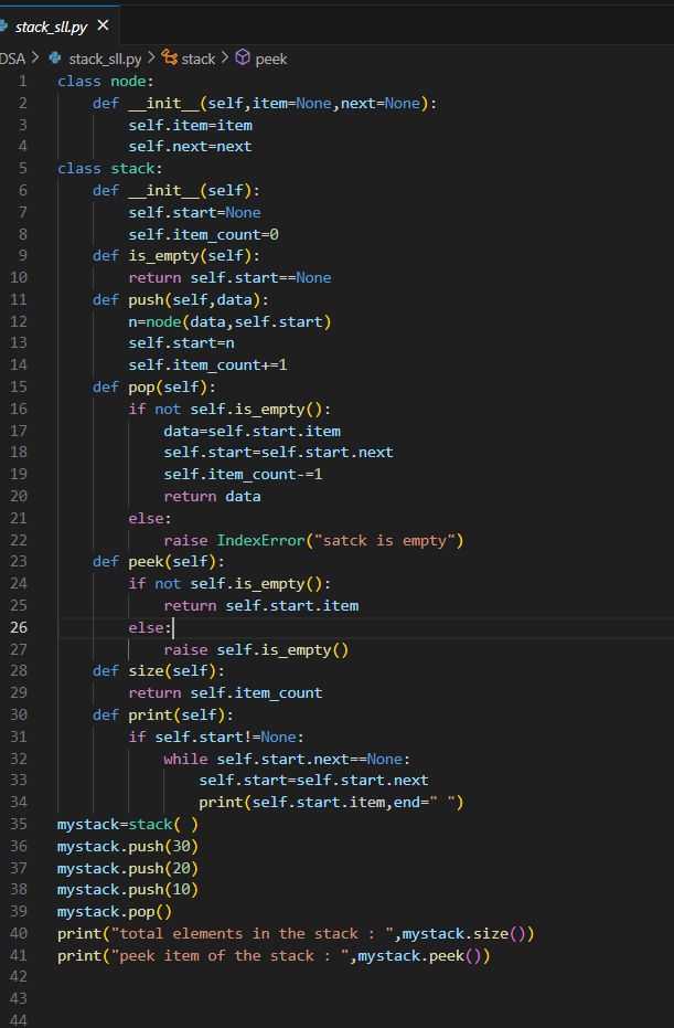 Tanmay Giri on LinkedIn: DSA USING PYTHON #3 Implementing Stack using ... Tanmay Giri on LinkedIn: DSA USING PYTHON #3 Implementing Stack using ...