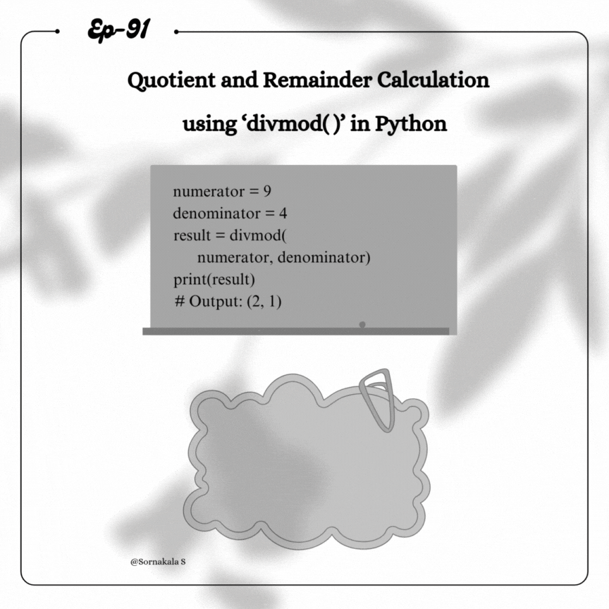 Sornakala S on LinkedIn: #pythonprogramming #pythoncommunity # ... Sornakala S on LinkedIn: #pythonprogramming #pythoncommunity # ...