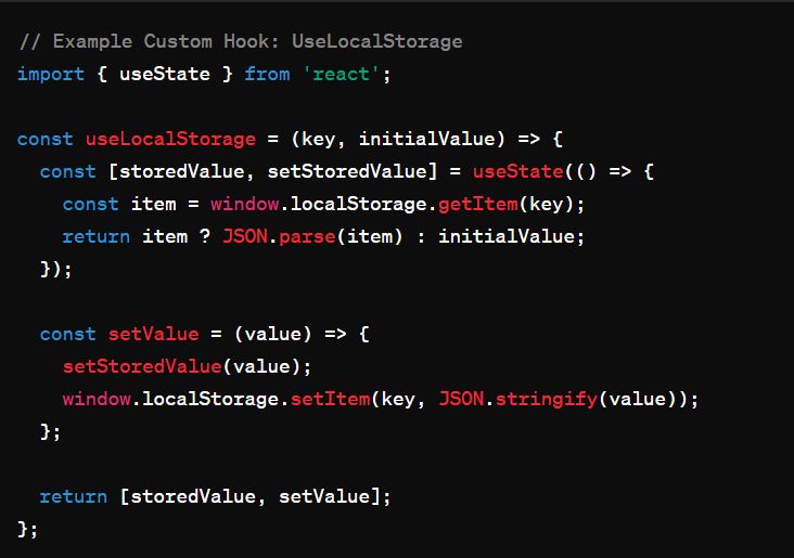 Mandeep Singh Nandal on LinkedIn: #reactjs #reacthooks #customhooks # ... Mandeep Singh Nandal on LinkedIn: #reactjs #reacthooks #customhooks # ...