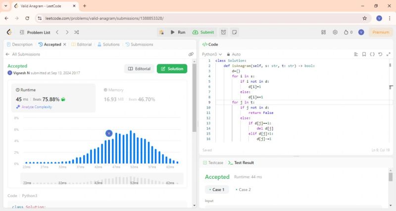 Vignesh N on LinkedIn: #python #leetcode #codingchallenge # ... Vignesh N on LinkedIn: #python #leetcode #codingchallenge # ...