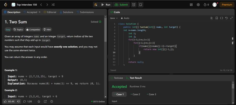 #codingchallenge #java #twosum #problemsolving #leetcode #algorithms ... #codingchallenge #java #twosum #problemsolving #leetcode #algorithms ...