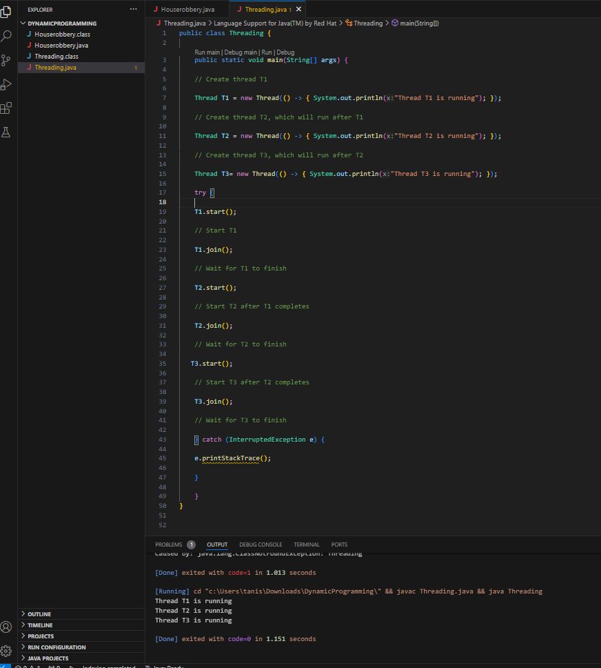 Tanish Dwivedi on LinkedIn: #java #multithreading #programming Tanish Dwivedi on LinkedIn: #java #multithreading #programming