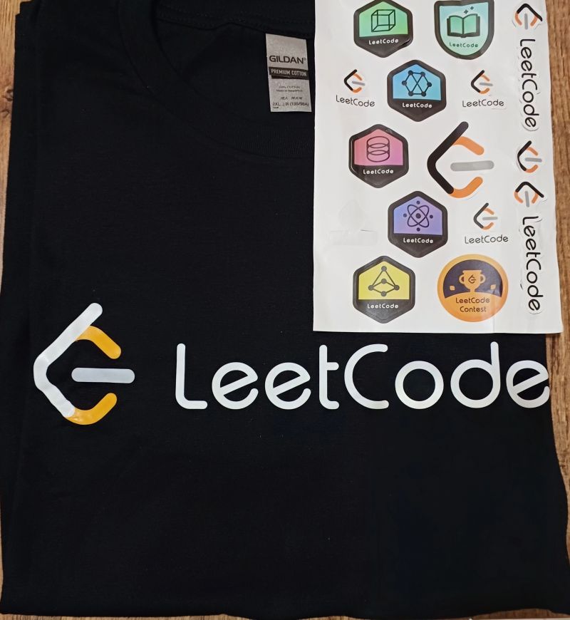 Celebrating New Year with LeetCode T-shirt | Shaikh Tabrez posted on ... Celebrating New Year with LeetCode T-shirt | Shaikh Tabrez posted on ...