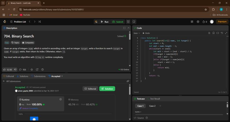 #leetcode #java #binarysearch #problemsolving #codingjourney # ... #leetcode #java #binarysearch #problemsolving #codingjourney # ...