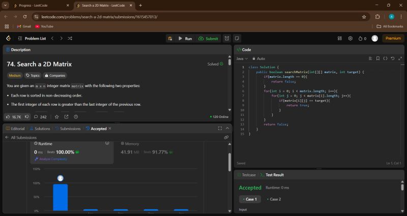 #leetcode #java #dsa #matrixsearch #codingjourney #amanguptacodes ... #leetcode #java #dsa #matrixsearch #codingjourney #amanguptacodes ...