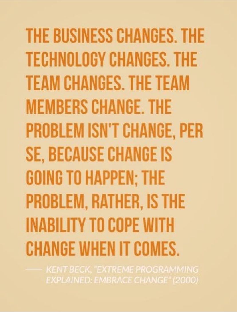 Sara Rubenstein, MBA on LinkedIn: From “Extreme Programming Explained ... Sara Rubenstein, MBA on LinkedIn: From “Extreme Programming Explained ...