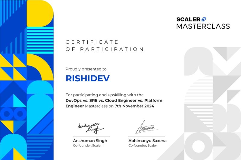Rishidev Loukrakpam on LinkedIn: #devops #sre #cloudengineering # ... Rishidev Loukrakpam on LinkedIn: #devops #sre #cloudengineering # ...