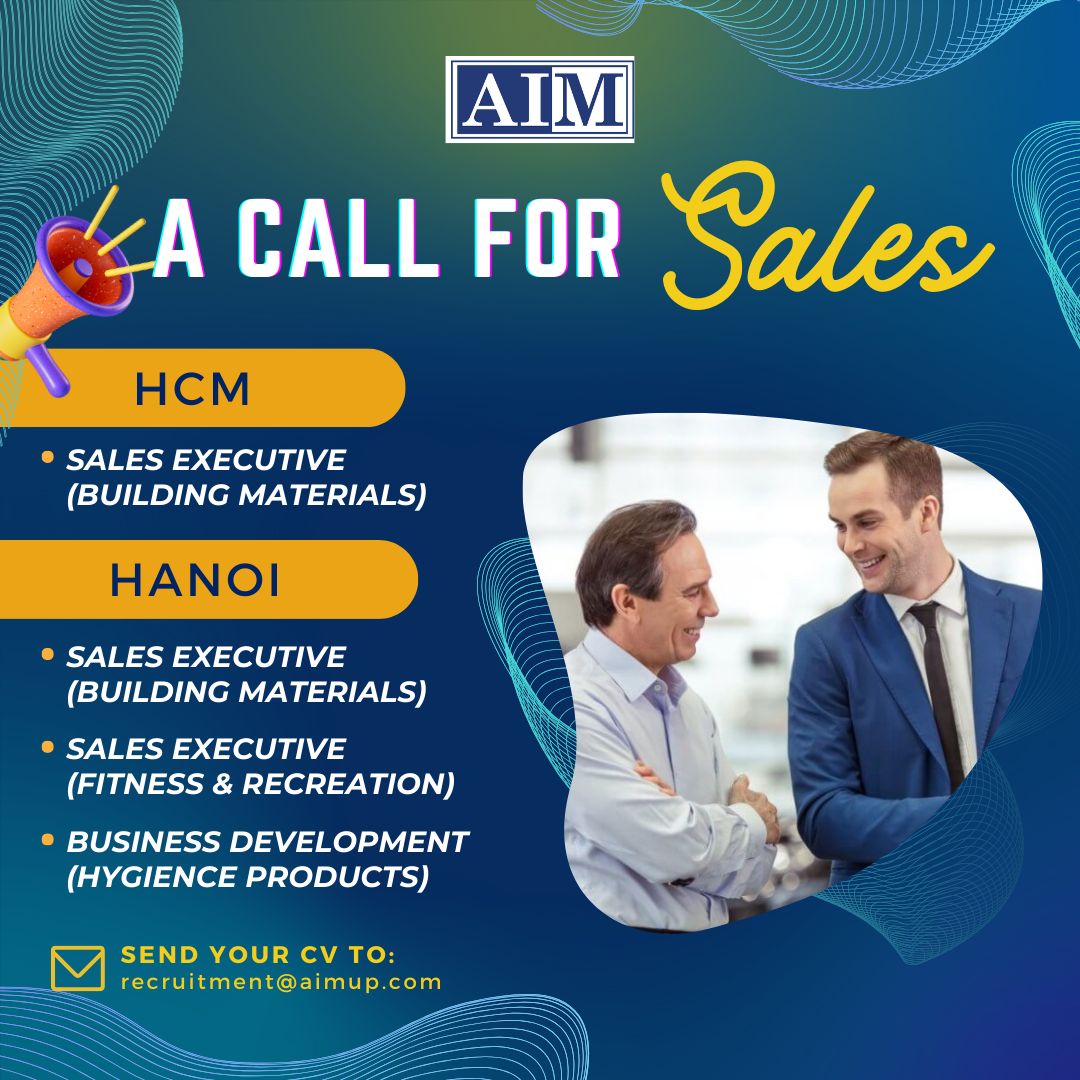 Vy Nguyen Thi Thuy on LinkedIn: #hcm #hn #hn #hn #aimrecruitment #sales ... Vy Nguyen Thi Thuy on LinkedIn: #hcm #hn #hn #hn #aimrecruitment #sales ...