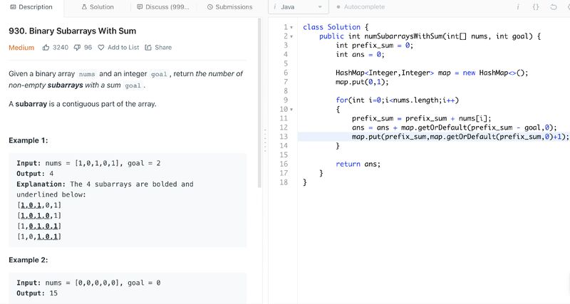 How to solve binary subarrays with Sum | MAROOF MD posted on the topic ... How to solve binary subarrays with Sum | MAROOF MD posted on the topic ...