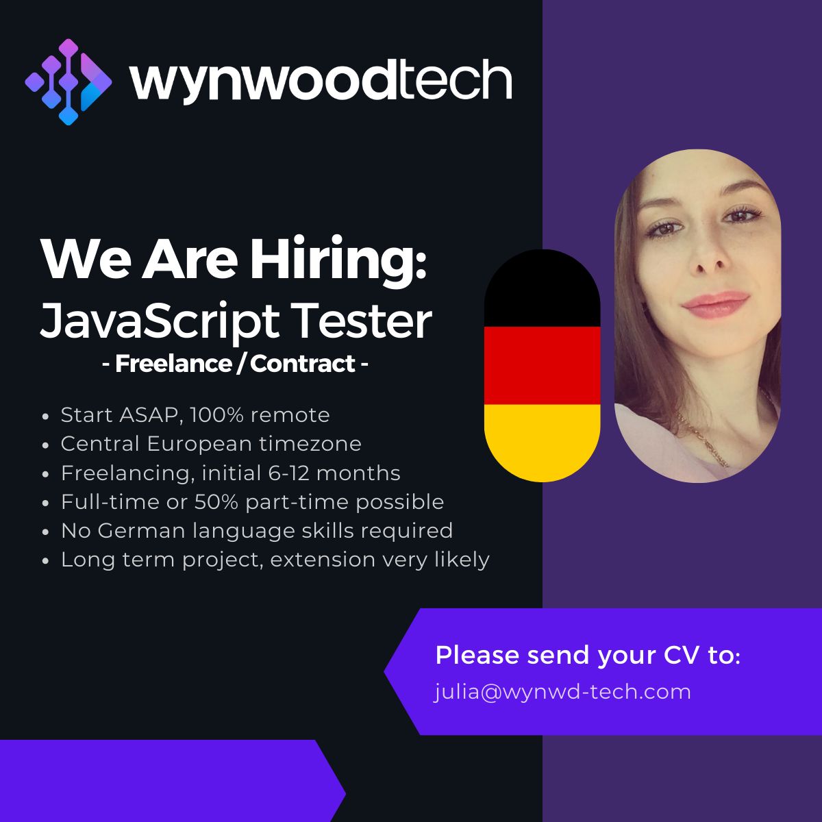 #hiring #javascript #javascripttester #javascripttesterskills… | Julia ... #hiring #javascript #javascripttester #javascripttesterskills… | Julia ...