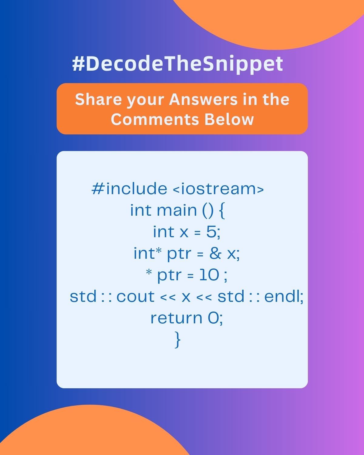 BuzzyBrains Software on LinkedIn: #funfriday #codequiz #codesnippet # ... BuzzyBrains Software on LinkedIn: #funfriday #codequiz #codesnippet # ...