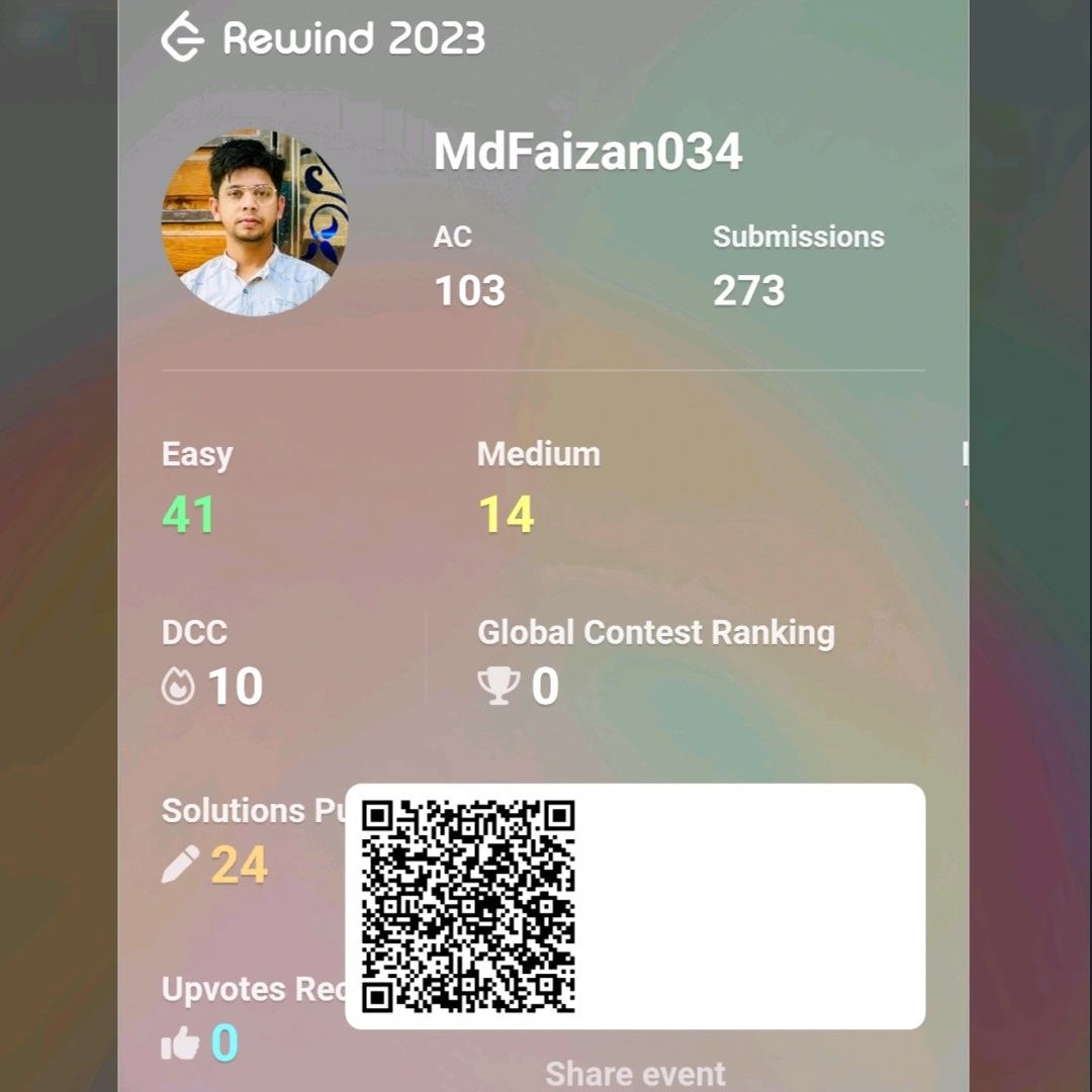 Faizan Furqan Ahmad on LinkedIn: #connections #leetcode #leetcode2023 # ... Faizan Furqan Ahmad on LinkedIn: #connections #leetcode #leetcode2023 # ...