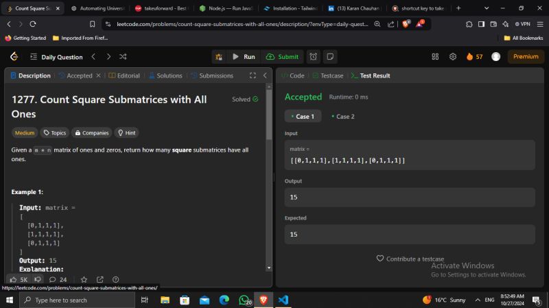 Karan Chauhan on LinkedIn: Today's Leetcode is done ,it uses dynamic ... Karan Chauhan on LinkedIn: Today's Leetcode is done ,it uses dynamic ...