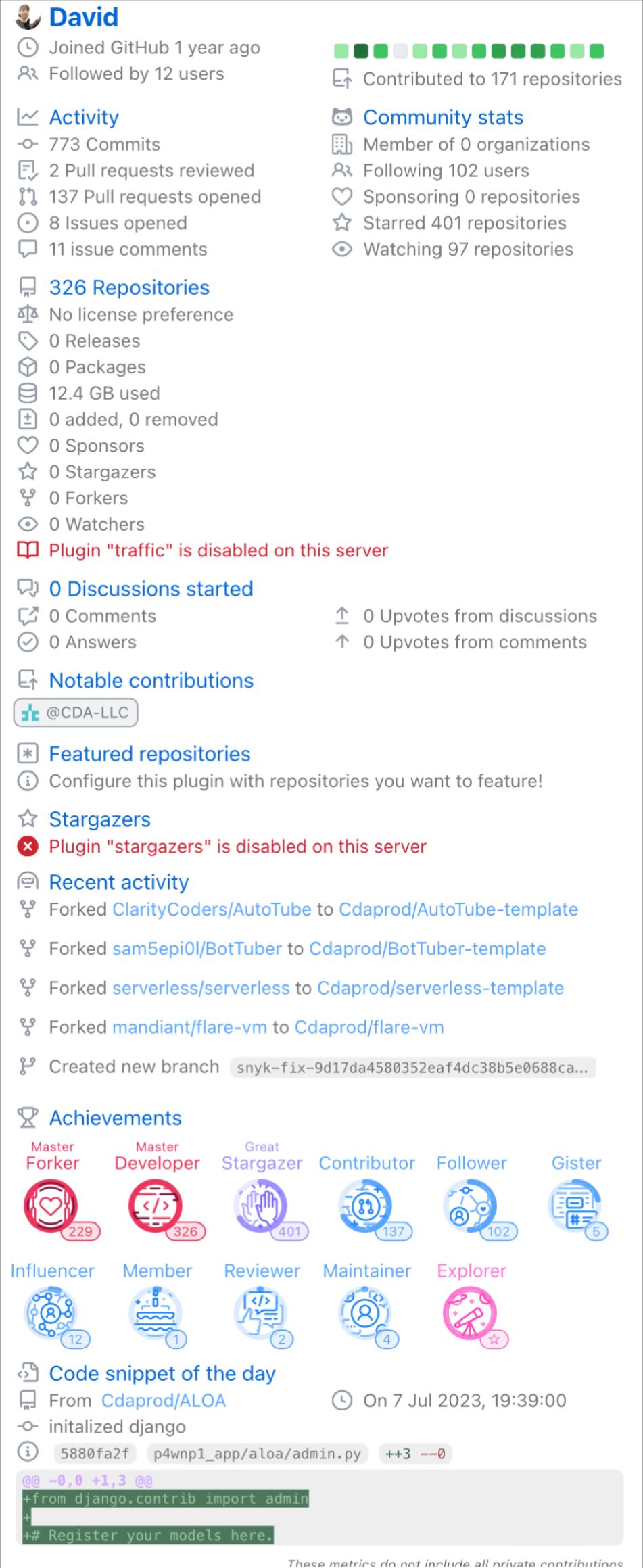 David C. on LinkedIn: #opensource #learntocode #github #cybersec # ... David C. on LinkedIn: #opensource #learntocode #github #cybersec # ...