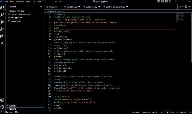 Jaswanth Kumar on LinkedIn: Task1,3 install Vscode and python and ... Jaswanth Kumar on LinkedIn: Task1,3 install Vscode and python and ...