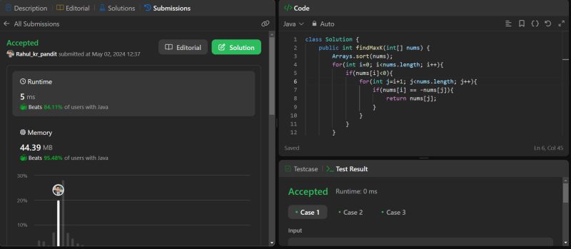 Rahul Kumar Pandit on LinkedIn: #maychallenge #2days #java #array # ... Rahul Kumar Pandit on LinkedIn: #maychallenge #2days #java #array # ...