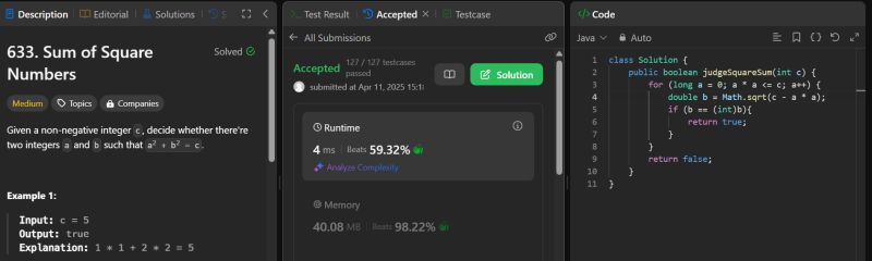 #100daysofcoding #leetcode #java #mathlogic #dailycoding #krmuniversity ... #100daysofcoding #leetcode #java #mathlogic #dailycoding #krmuniversity ...