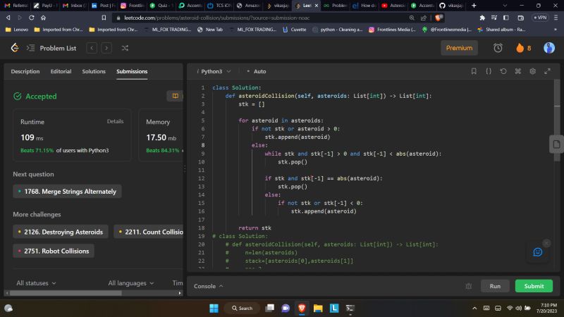 Venkata Vikas jajula on LinkedIn: #day8 #python #datastructures #arrays ... Venkata Vikas jajula on LinkedIn: #day8 #python #datastructures #arrays ...