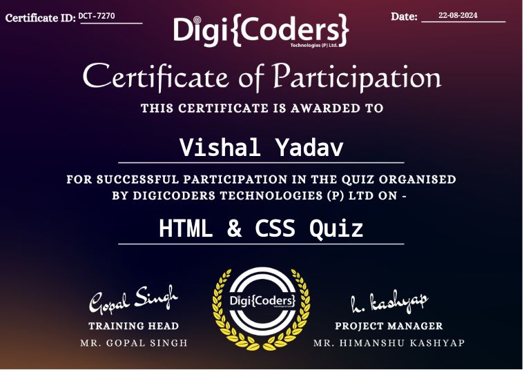 Vishal Yadav on LinkedIn: Vishal Yadav on LinkedIn: