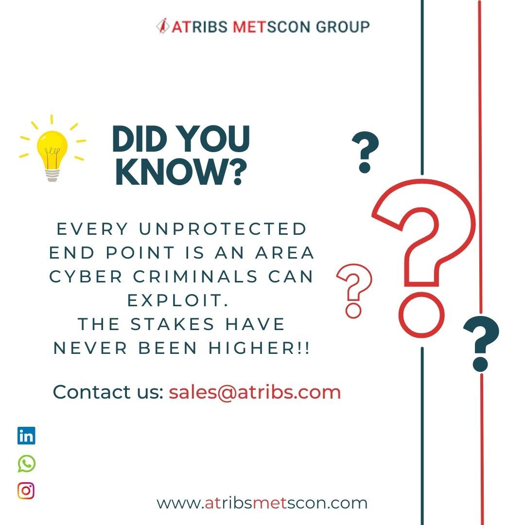 ATRIBS METSCON Group on LinkedIn: #cybersecurity #atribsmetscongroup ATRIBS METSCON Group on LinkedIn: #cybersecurity #atribsmetscongroup