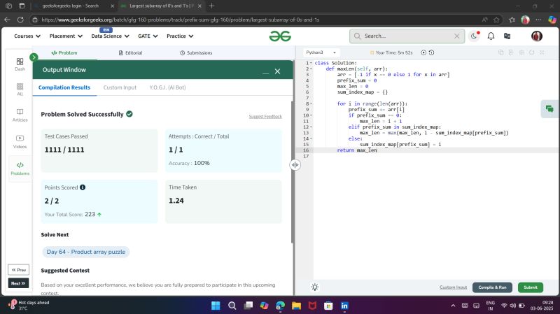 🔹 Day 63 of #160DaysOfCode with GeeksforGeeks 🔹 | Rajkumar Medisetti 🔹 Day 63 of #160DaysOfCode with GeeksforGeeks 🔹 | Rajkumar Medisetti