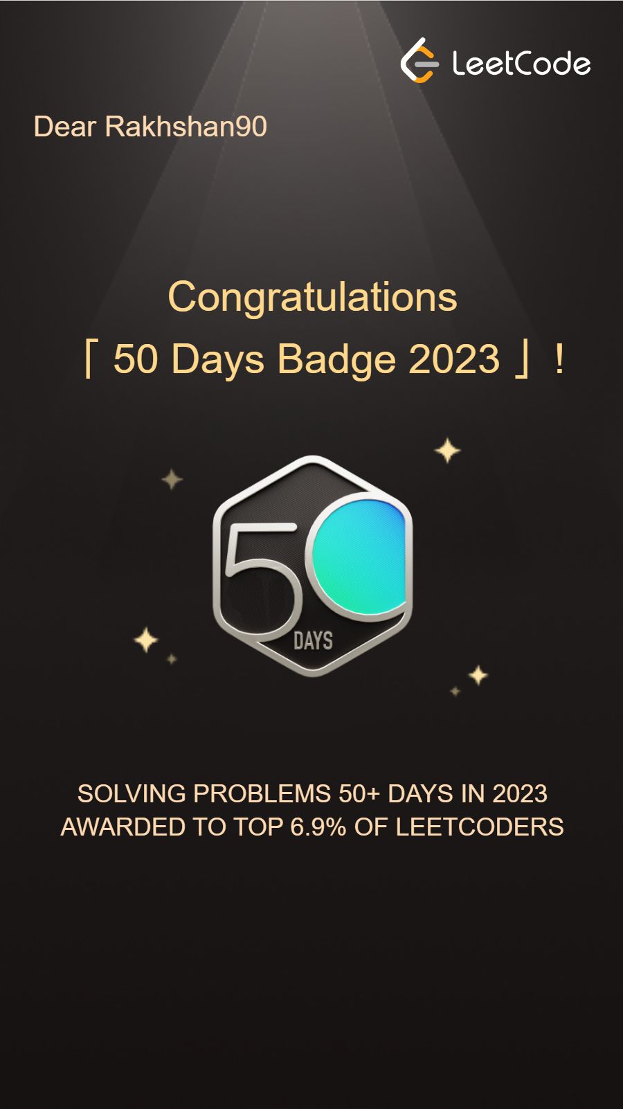Rakhshan Ahmad on LinkedIn: #leetcode2023 #problemsolving #coding Rakhshan Ahmad on LinkedIn: #leetcode2023 #problemsolving #coding