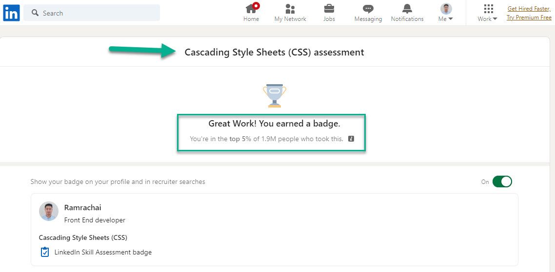 Ramrachai Marma on LinkedIn: Happy to pass the CSS and JavaScript skill ... Ramrachai Marma on LinkedIn: Happy to pass the CSS and JavaScript skill ...
