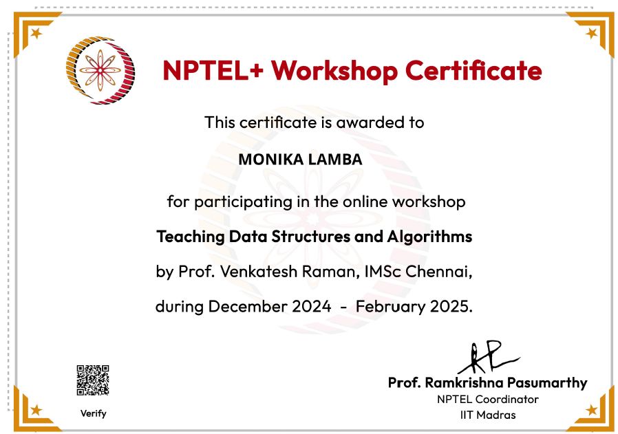#nptel #datastructures #algorithms #teaching #lifelonglearning… | Dr ... #nptel #datastructures #algorithms #teaching #lifelonglearning… | Dr ...