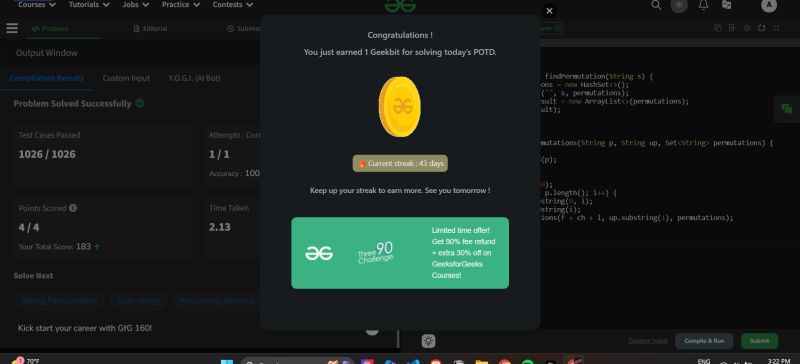 Anshu Priya on LinkedIn: #codingchallenge #backtracking # ... Anshu Priya on LinkedIn: #codingchallenge #backtracking # ...