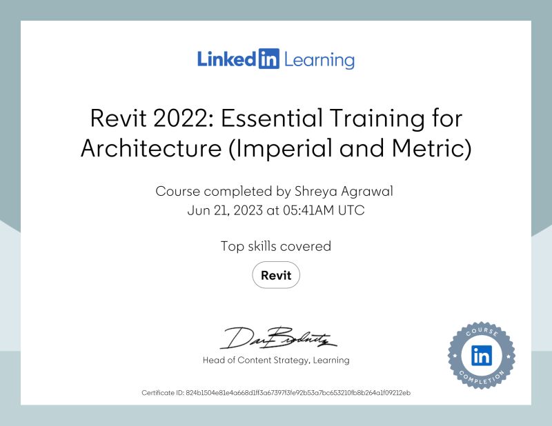 Shreya Agrawal on LinkedIn: Certificate of Completion Shreya Agrawal on LinkedIn: Certificate of Completion
