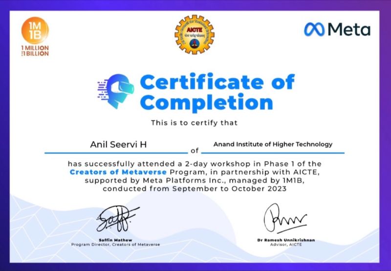 Anil Seervi on LinkedIn: #connections #meta #metaverse #arvr #metaspark Anil Seervi on LinkedIn: #connections #meta #metaverse #arvr #metaspark