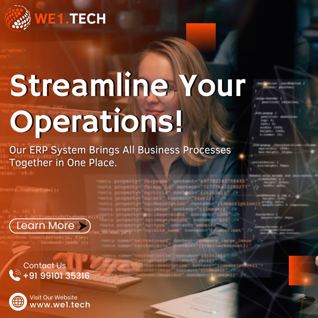 We1.Tech - It Service Provider on LinkedIn: #we1tech #erp #operations # ... We1.Tech - It Service Provider on LinkedIn: #we1tech #erp #operations # ...