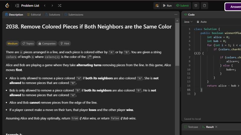 How I solved a problem on LeetCode | Mahadevan . posted on the topic ... How I solved a problem on LeetCode | Mahadevan . posted on the topic ...