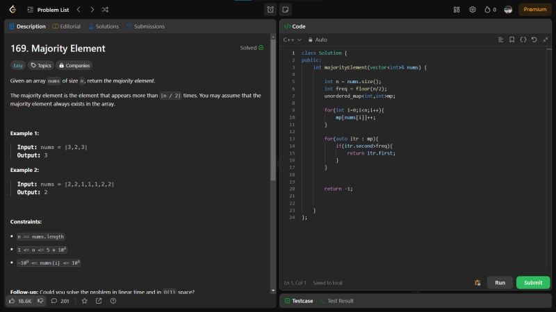 #100daysofleetcode #100daysofleetcode #codingchallenge #algorithms ... #100daysofleetcode #100daysofleetcode #codingchallenge #algorithms ...