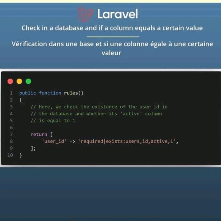 Ibrahim Khalil on LinkedIn: Laravel : Check in a database and if a ... Ibrahim Khalil on LinkedIn: Laravel : Check in a database and if a ...