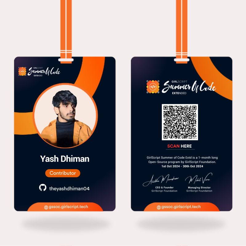 Yash Dhiman on LinkedIn: #gssoc2024 #opensource #coding # ... Yash Dhiman on LinkedIn: #gssoc2024 #opensource #coding # ...