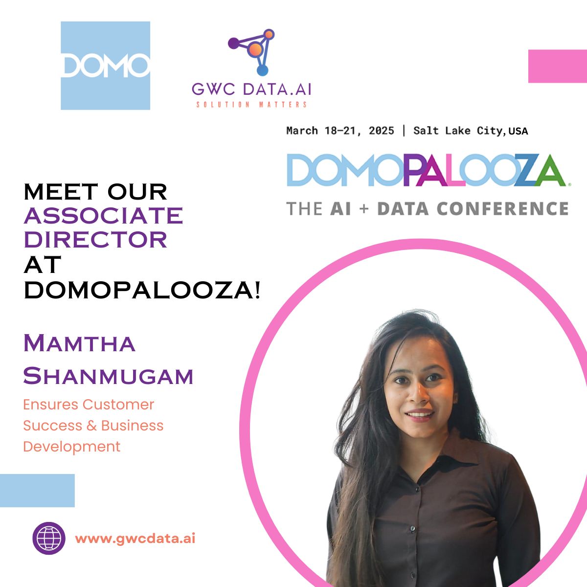 GWC Data.AI x Domo | Subash Ramu GWC Data.AI x Domo | Subash Ramu