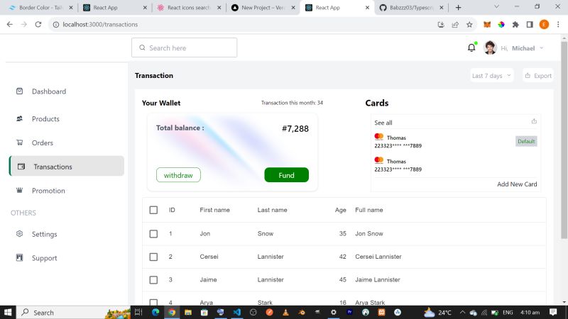 Babawale Emmanuel on LinkedIn: #react #typescript #tailwindcss # ... Babawale Emmanuel on LinkedIn: #react #typescript #tailwindcss # ...