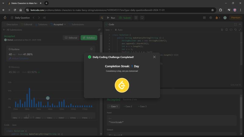 Mahek . on LinkedIn: #100daysofcode #leetcode #codingchallenge # ... Mahek . on LinkedIn: #100daysofcode #leetcode #codingchallenge # ...