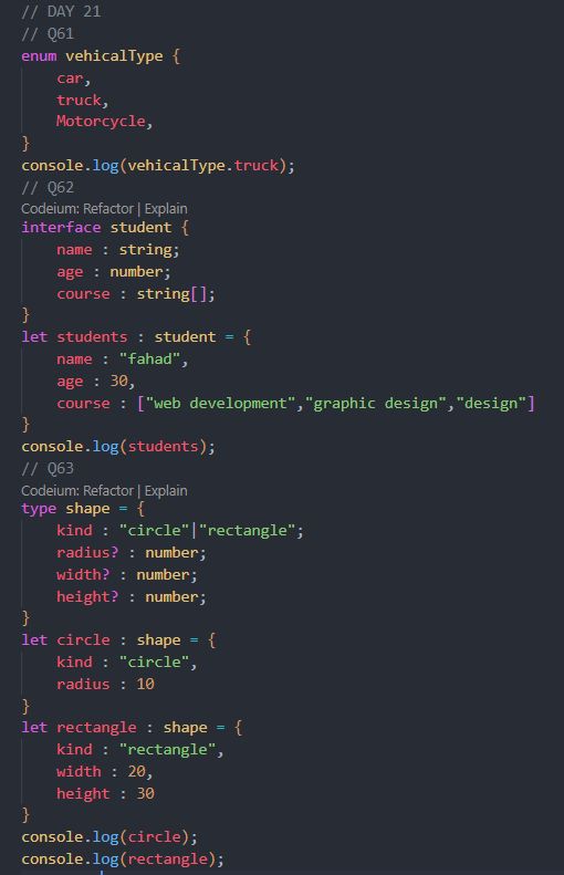Mehtab Ali on LinkedIn: #typescript #typescriptprogramming #coding # ... Mehtab Ali on LinkedIn: #typescript #typescriptprogramming #coding # ...