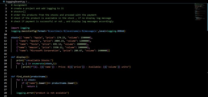 Khushi Nagargoje on LinkedIn: #python #logging #coding #techprojects # ... Khushi Nagargoje on LinkedIn: #python #logging #coding #techprojects # ...