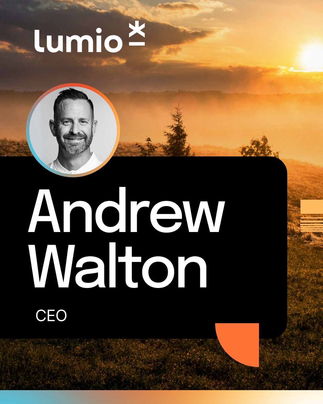 We’re excited to announce Andrew Walton as our new Chief Executive ... We’re excited to announce Andrew Walton as our new Chief Executive ...