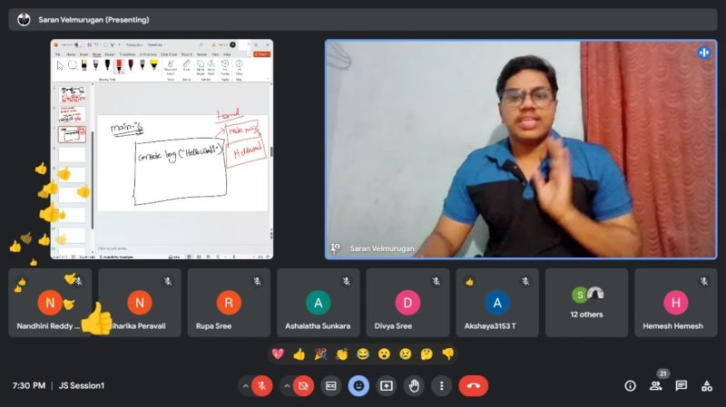Saran Velmurugan on LinkedIn: #webplusacademy Saran Velmurugan on LinkedIn: #webplusacademy