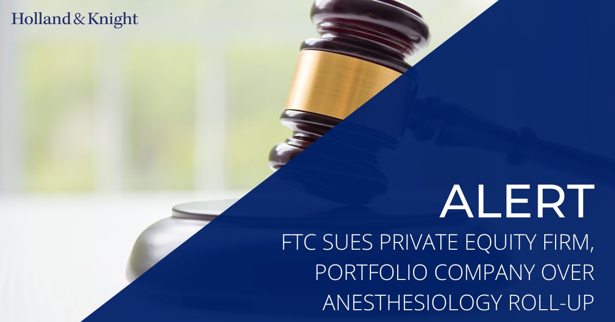 Patricia Furey MD FACS MBA on LinkedIn: FTC Sues Private Equity Firm ... Patricia Furey MD FACS MBA on LinkedIn: FTC Sues Private Equity Firm ...