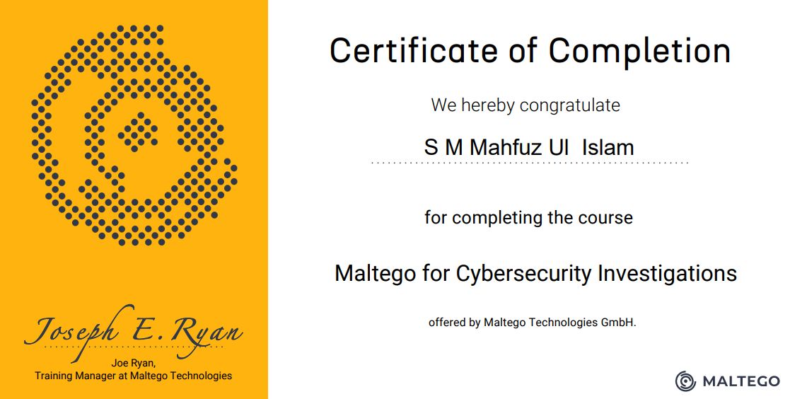 S.M Mahfuz-ul-Islam on LinkedIn: #cybersecurity #maltego # ... S.M Mahfuz-ul-Islam on LinkedIn: #cybersecurity #maltego # ...