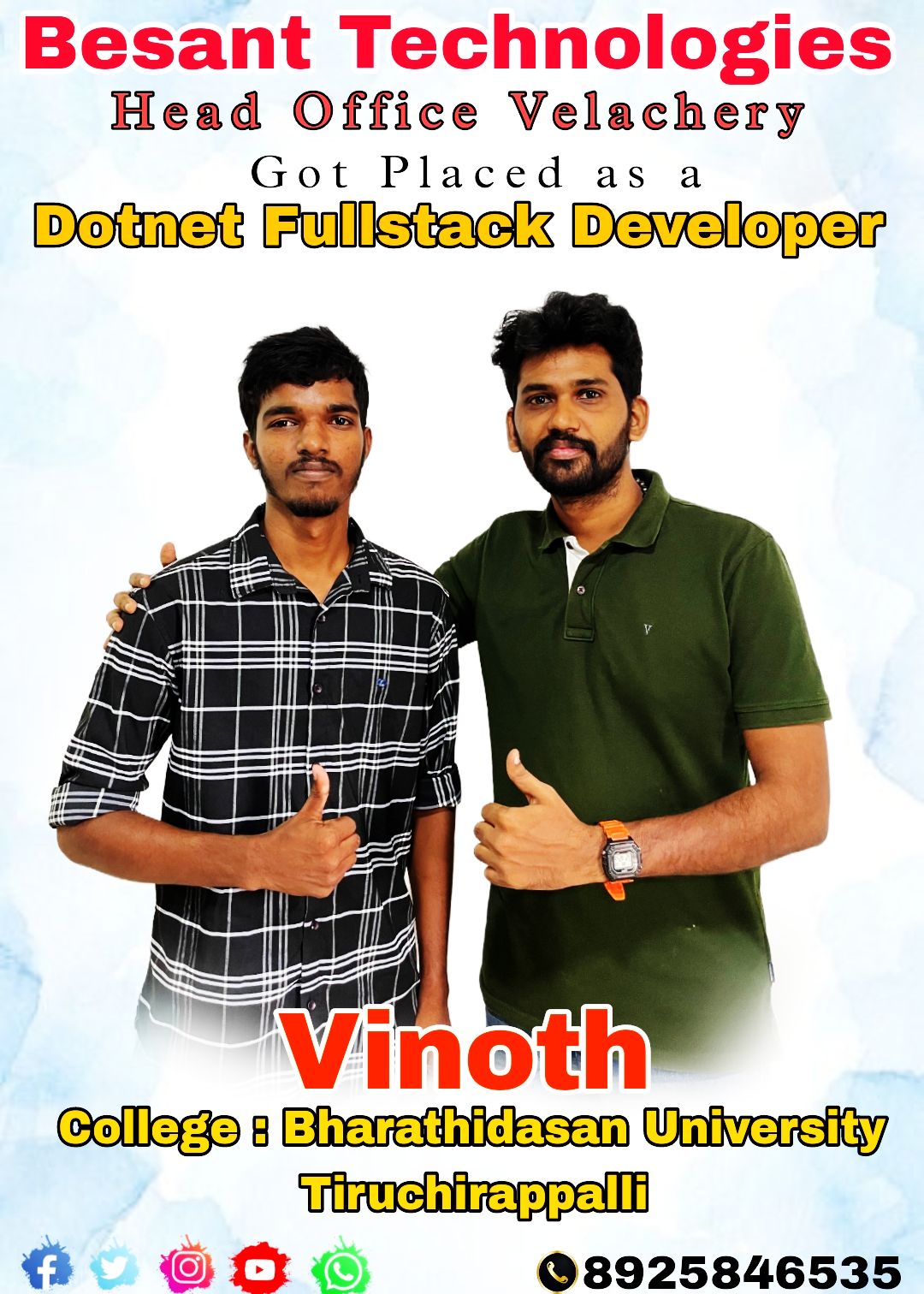 Udhayakumar G on LinkedIn: #placed #html5 #css3 #bootstrap #javascript ... Udhayakumar G on LinkedIn: #placed #html5 #css3 #bootstrap #javascript ...