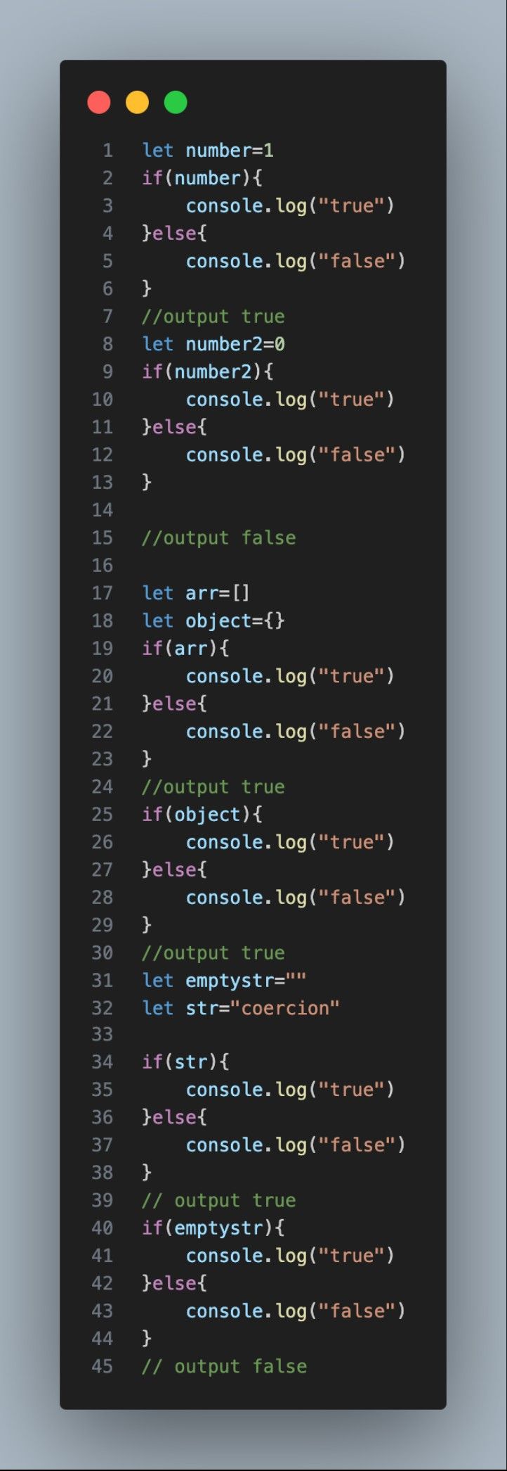 Mohammad Zaki on LinkedIn: #javascript #boolean Mohammad Zaki on LinkedIn: #javascript #boolean