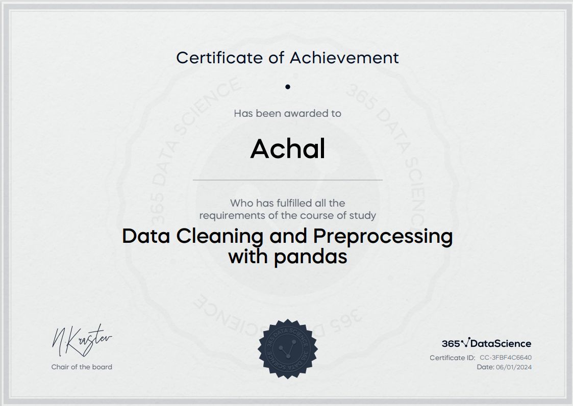 Achal Saxena on LinkedIn: #learn365 #pandas #numpy #python # ... Achal Saxena on LinkedIn: #learn365 #pandas #numpy #python # ...