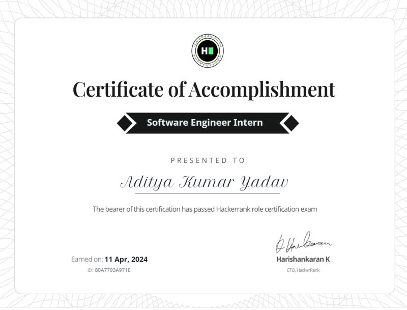 Aditya kumar Yadav on LinkedIn: #softwareengineering #problemsolving # ... Aditya kumar Yadav on LinkedIn: #softwareengineering #problemsolving # ...