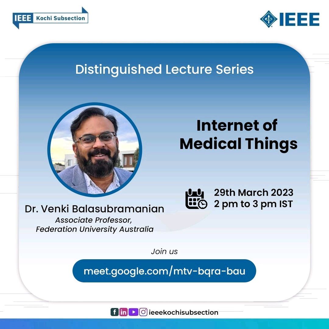 #ieee #ieeekerala #ieeekochi | Dr. Varun G Menon #ieee #ieeekerala #ieeekochi | Dr. Varun G Menon